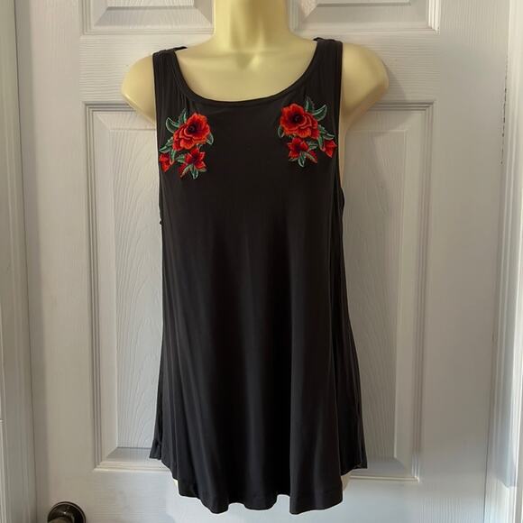 American Eagle Outfitters | Tops | American Eagle Size M Black Soft Sexy Tank Top With ...